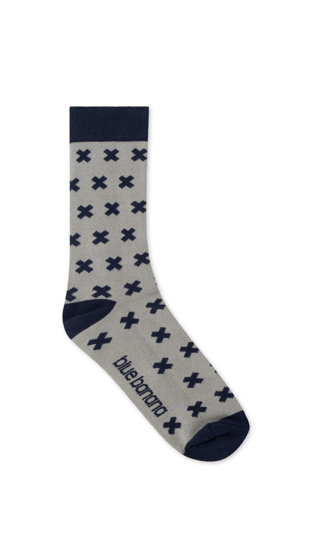 LIGHT GREY MELANGE TROPIC SOCKS – Blue Banana Brand