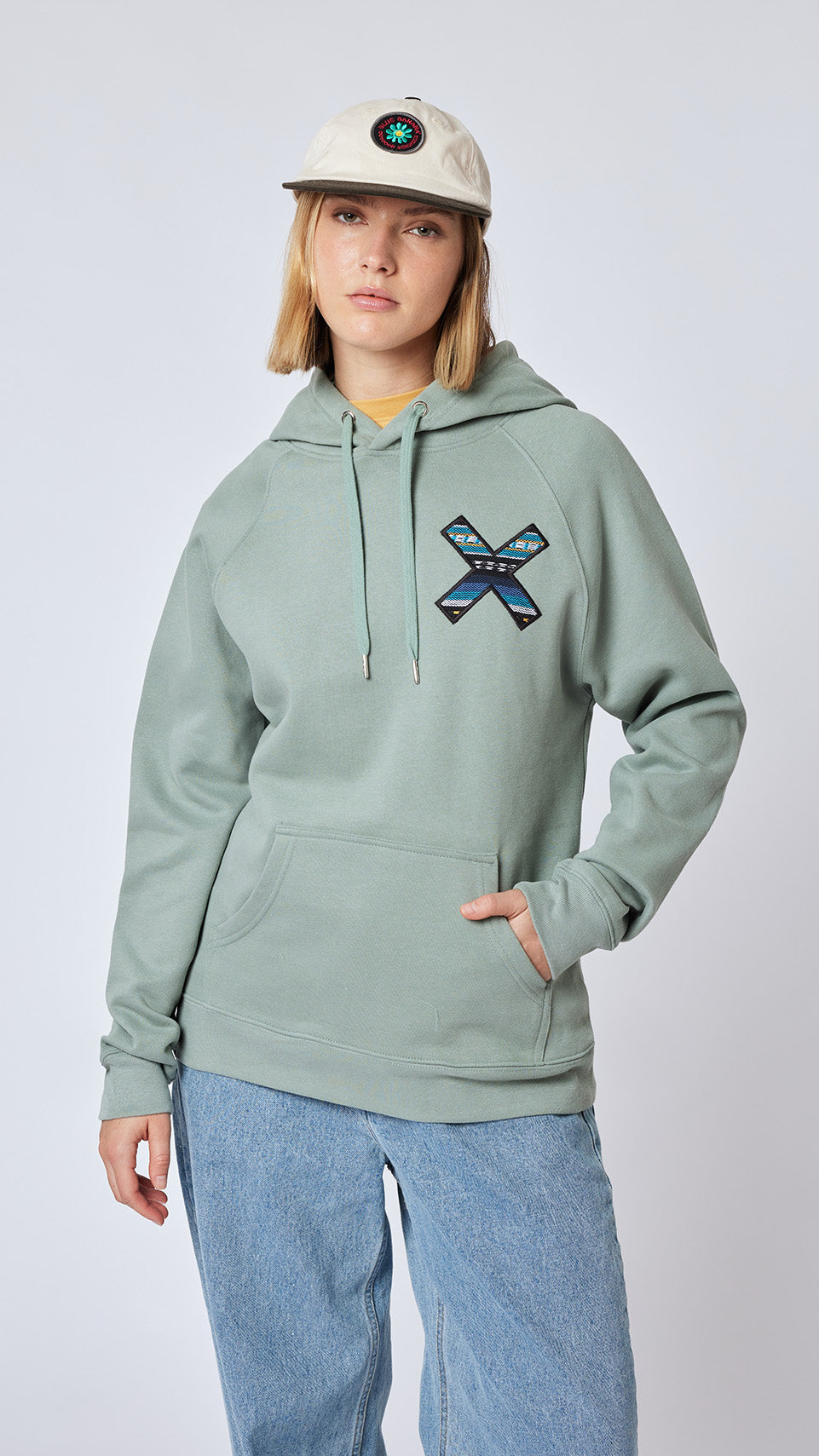 SUDADERA CON CAPUCHA CLASSIC MENTA – Blue Banana Brand
