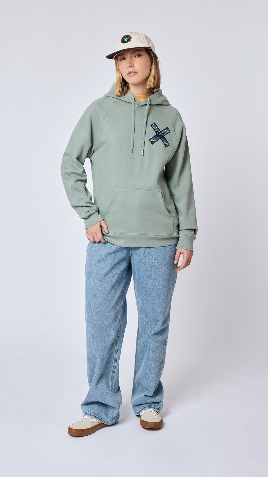 SUDADERA CON CAPUCHA CLASSIC MENTA – Blue Banana Brand